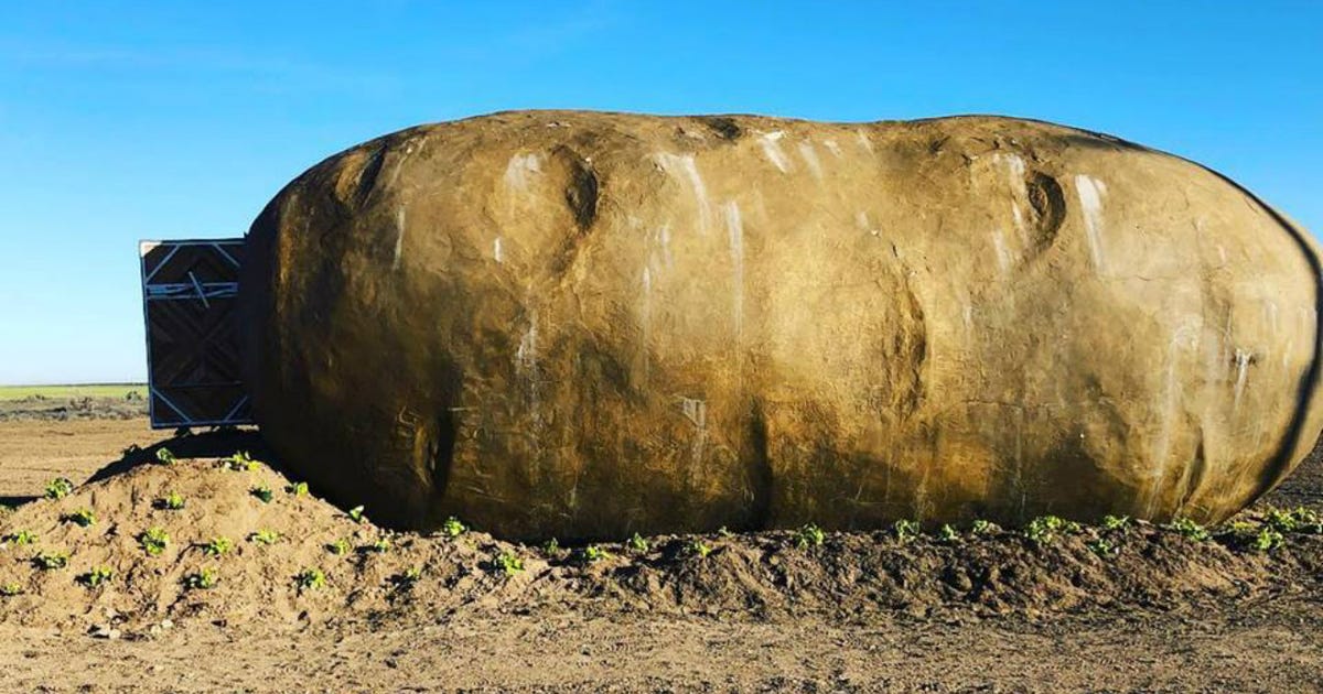 Giant Idaho potato prop converted into Airbnb rental | FOX 32 Chicago