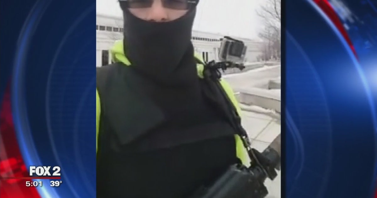 Masked gun advocates arrested after bringing guns into Dearborn police ...