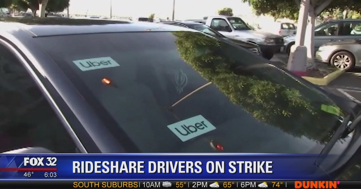 Uber, Lyft drivers strike in Chicago, cities across the US | FOX 32 Chicago