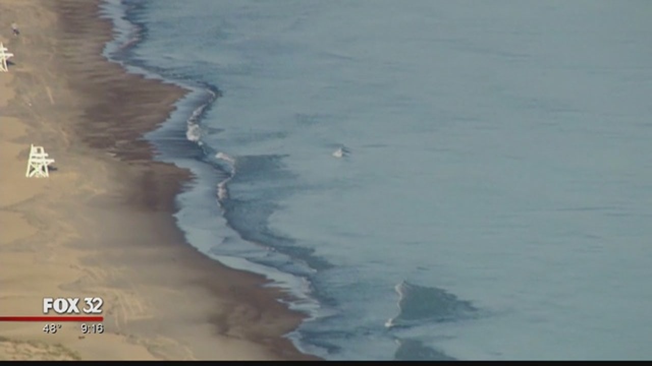 Beaches reopened at Indiana Dunes Lakeshore following spill | FOX 32 ...