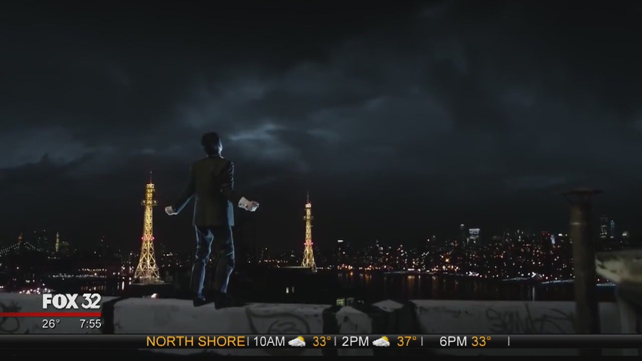 Jake Hamilton visits set of 'Gotham' | FOX 32 Chicago