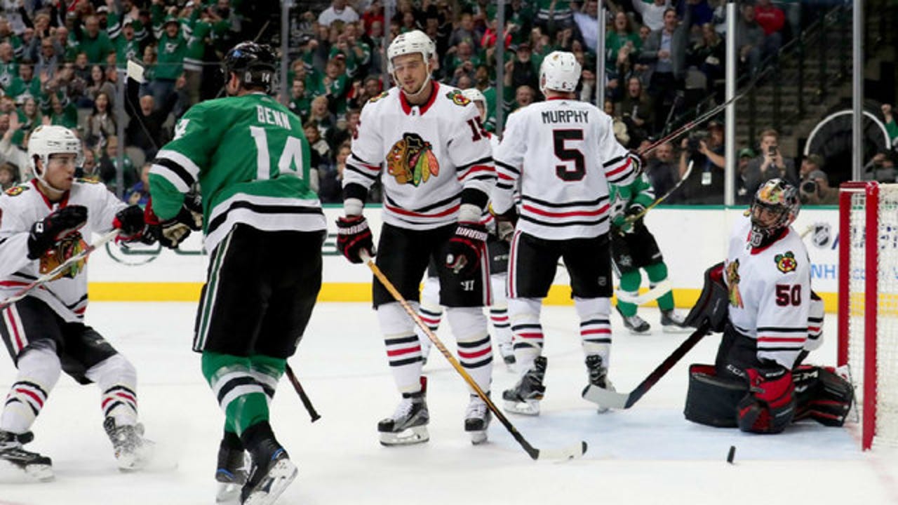 Blackhawks in last place halfway through season