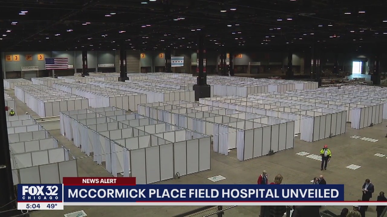 Thousands of beds for COVID-19 patients ready at Chicago convention ...