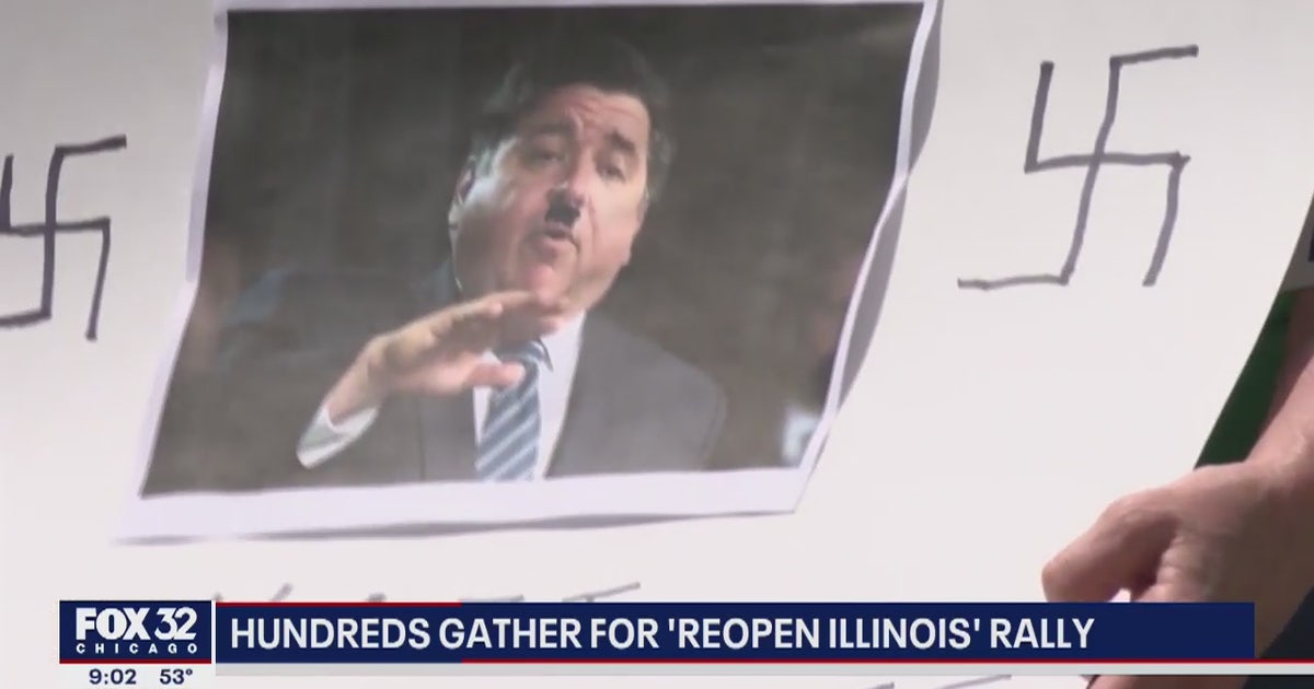 'Reopen Illinois' rallies held as Anti-Defamation League condemns Nazi ...