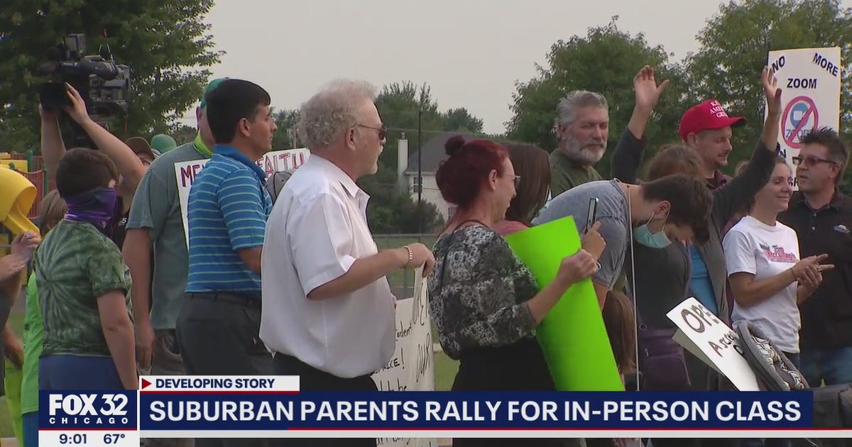 Suburban parents, students call for the return of in-person learning ...
