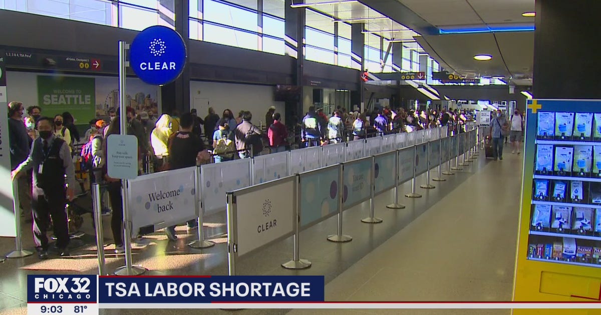Shortage of TSA workers as summer travel surges | FOX 32 Chicago