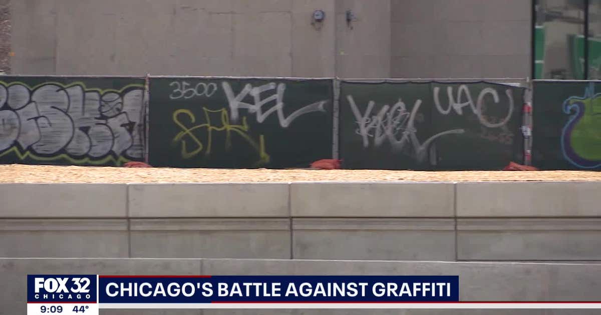 Chicago continues to battle graffiti along expressways | FOX 32 Chicago