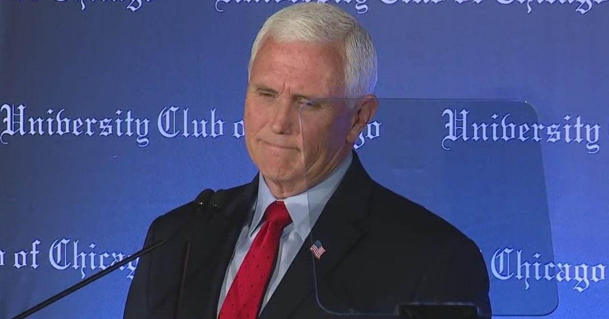 Former VP Mike Pence visits Chicago, reflects on Capitol riot: 'A ...