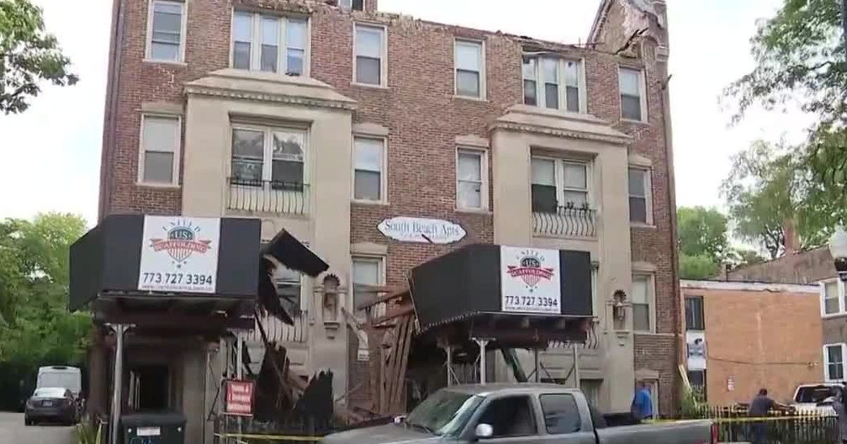 South Shore building collapse may leave residents displaced | FOX 32 ...