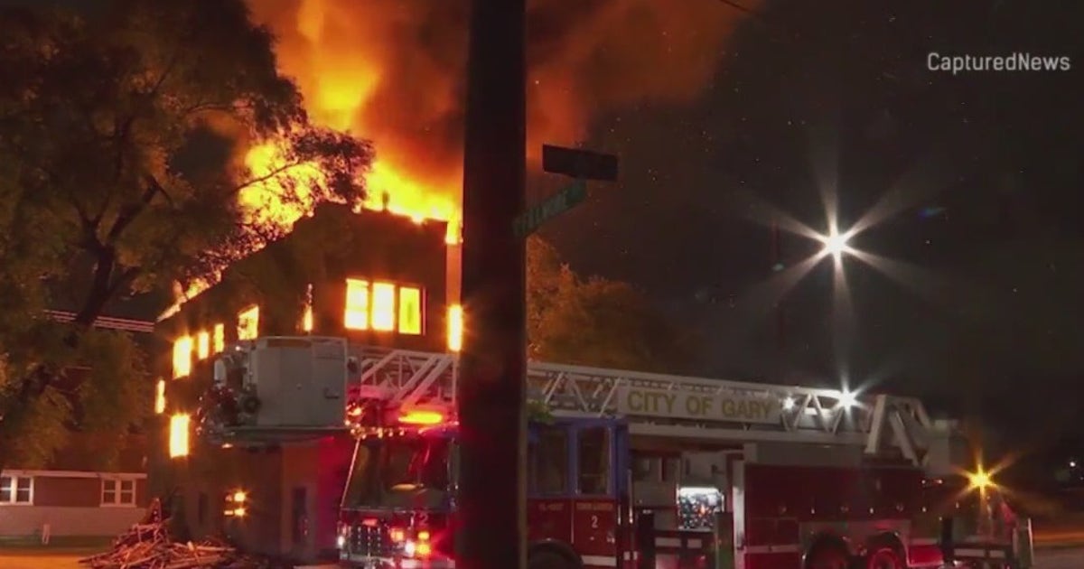 Large fires break out overnight in Gary | FOX 32 Chicago