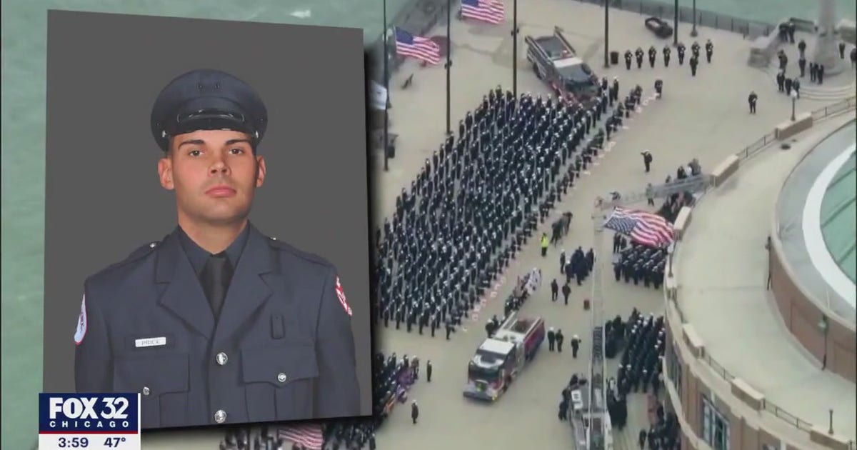 Chicago mourns fallen firefighter Andrew Price at Navy Pier funeral ...