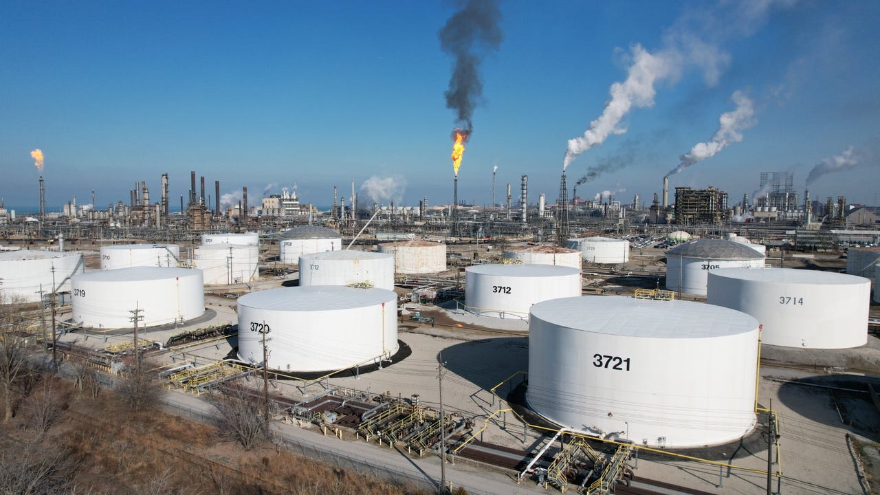 Unidentified human remains discovered at BP refinery in Whiting | FOX ...
