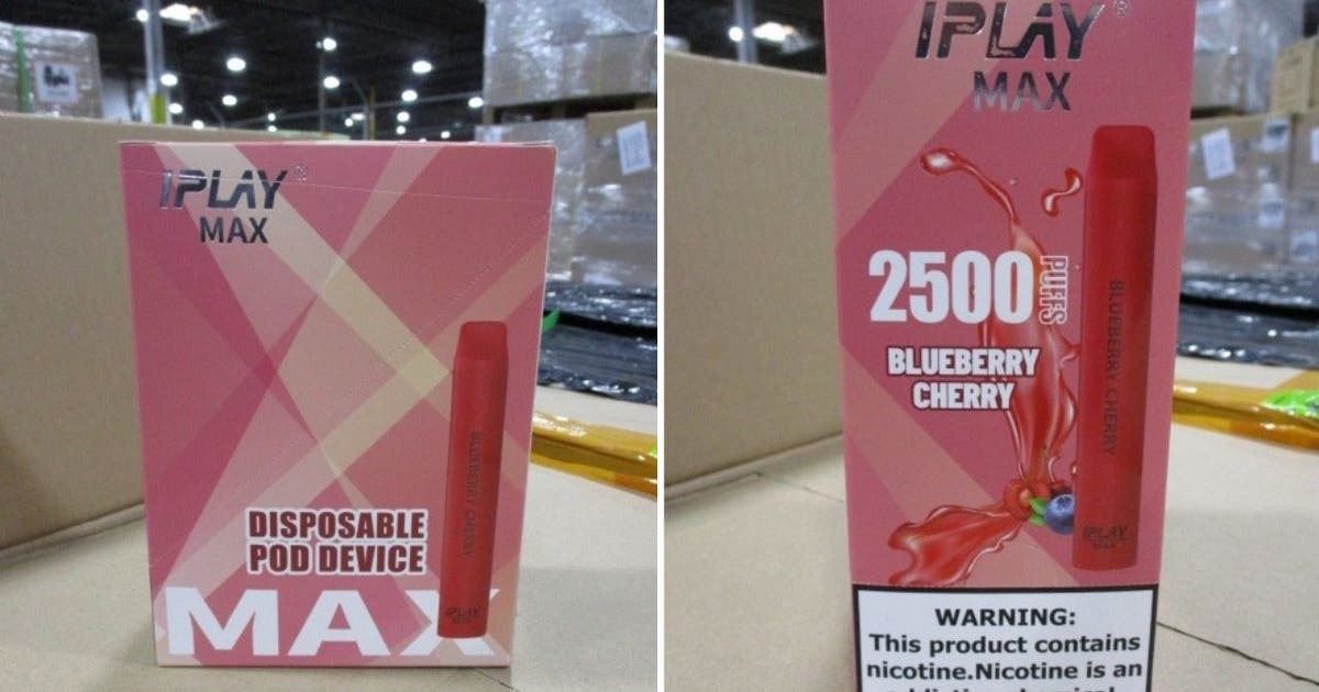 Chicago CBP officers size more than 53K vapes from China | FOX 32 Chicago