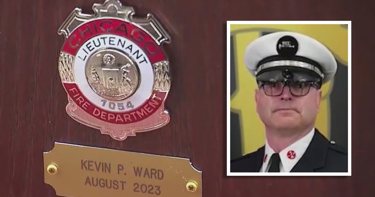 Chicago honors fallen CFD Lt. Kevin Ward with badge ceremony: 'Rest ...