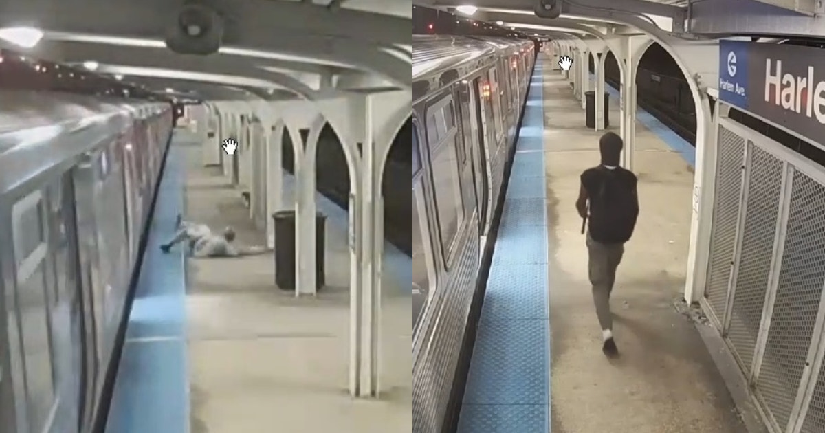 CTA Blue Line shooting: New video shows witness jumping from moving ...