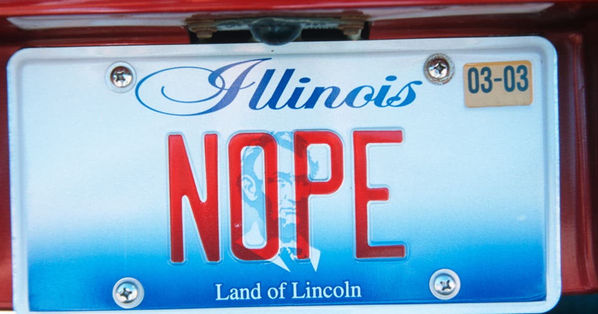 ‘HOKTUAH,’ ‘GYATT’ among rejected Illinois license plates in 2024 | FOX ...