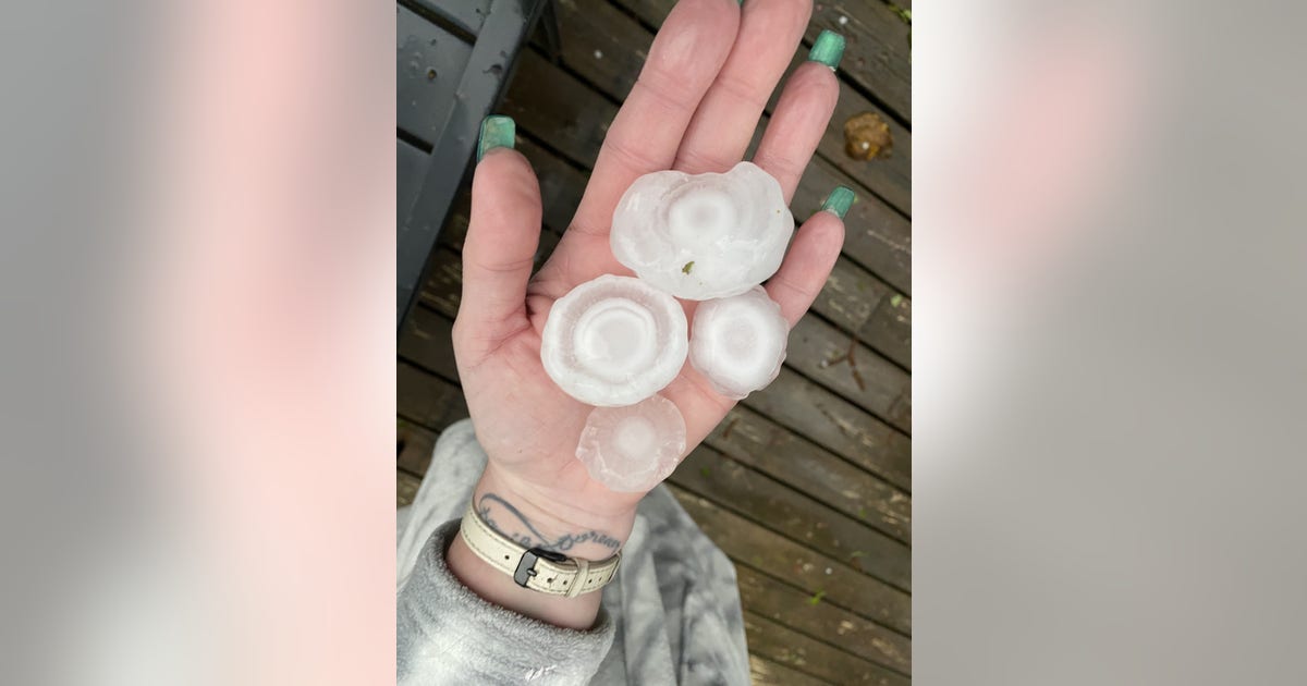 IN PHOTOS: Severe storms bring large hail, strong winds to Chicago area ...