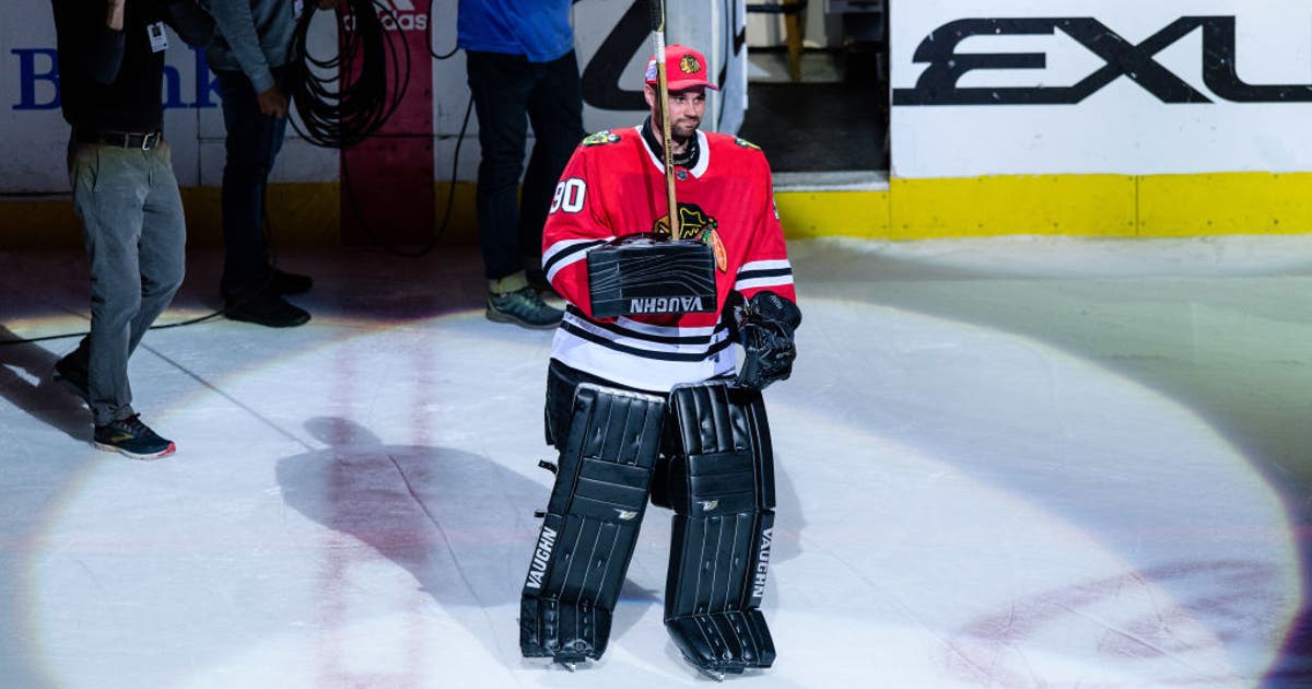 Emergency backup goalies, like Blackhawks legend Scott Foster, face ...