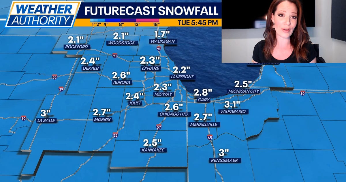 Chicago weather: Another round of accumulating snow arrives Monday ...