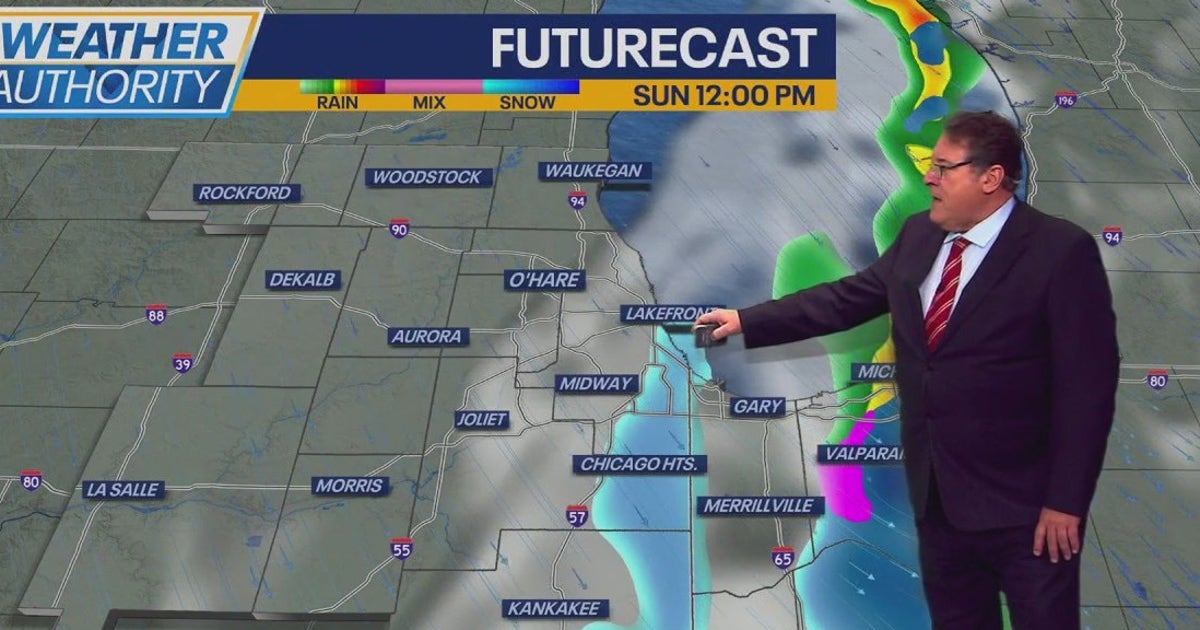 Chicago weather: Wintry mix continues, then lake effect snow expected ...