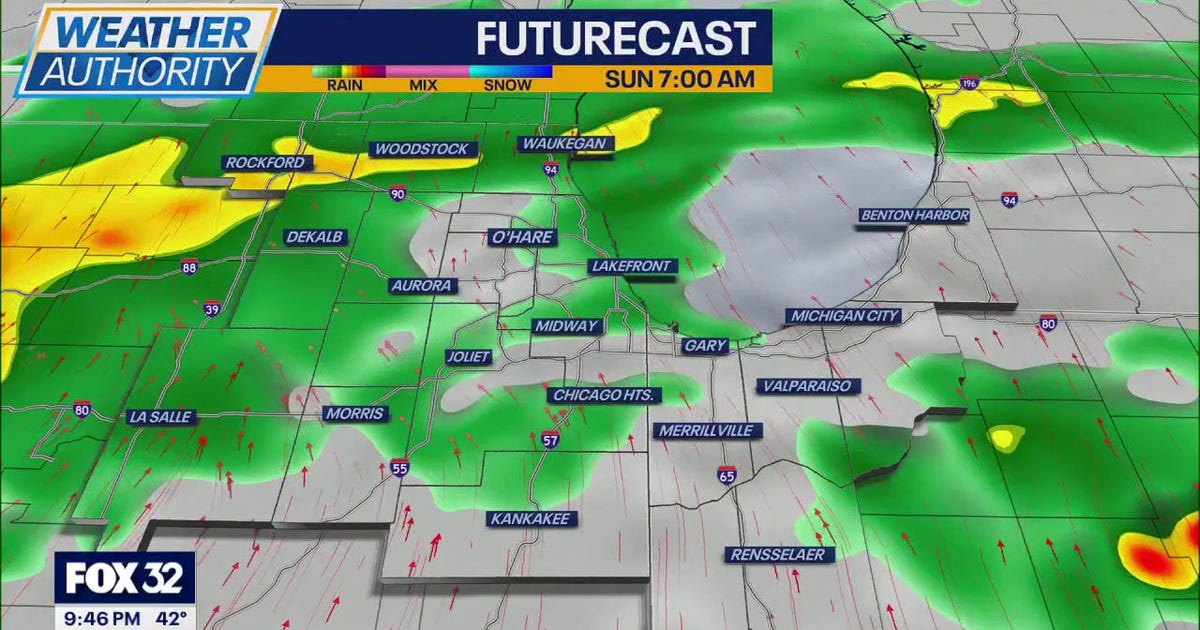 Chicago weather: High winds and heavy rain give way to snow, colder ...
