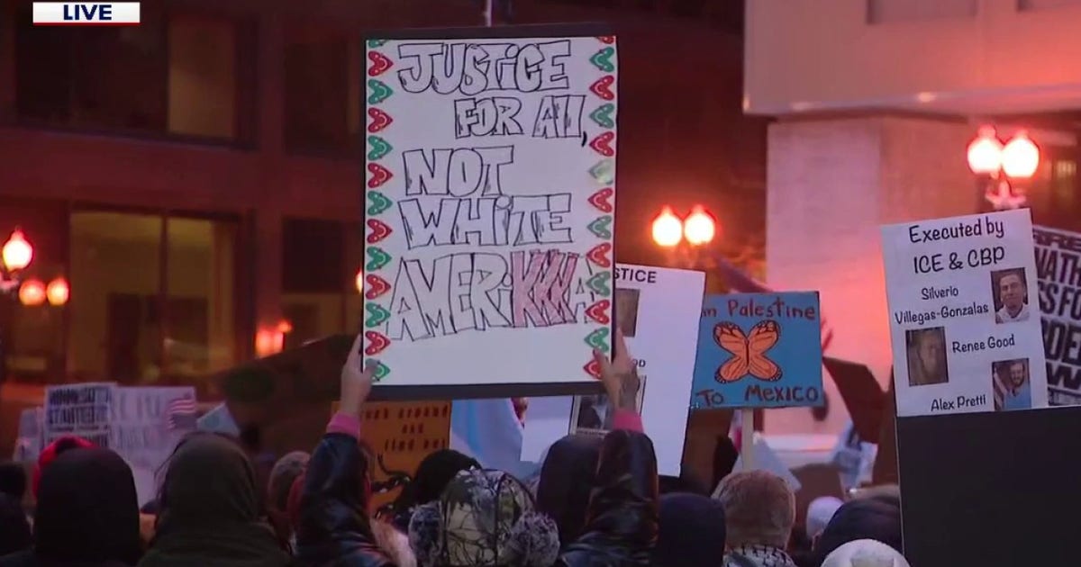 Hundreds rally at Daley Plaza for National Shutdown Day | FOX 32 Chicago