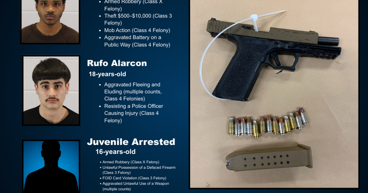 Five Teens Arrested After Armed Robbery Chase And Crash In Aurora