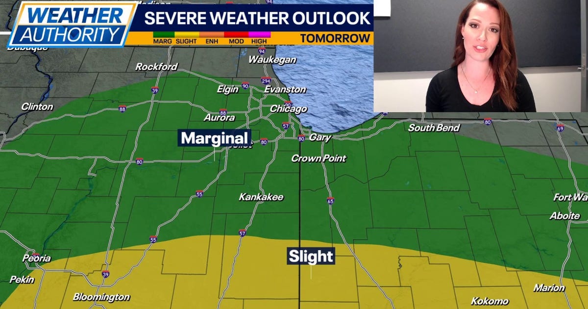 Chicago weather: A few strong to severe storms could develop on ...
