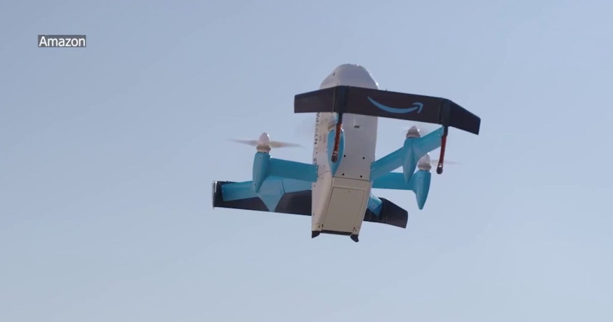 Amazon to launch drone delivery in Chicago's south suburbs | FOX 32 Chicago
