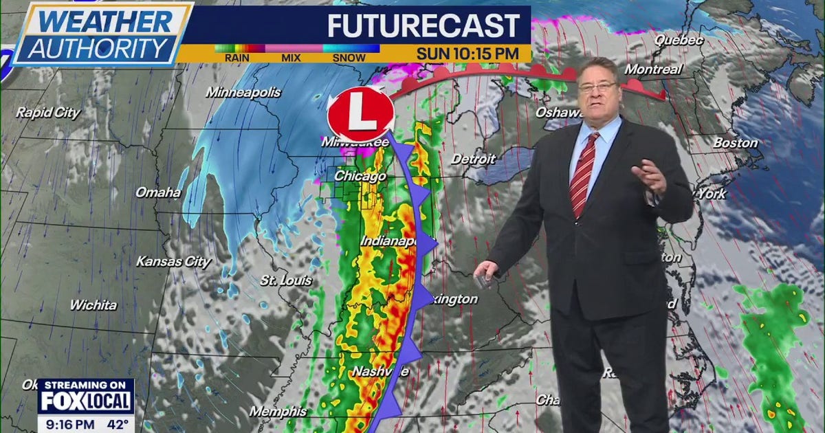Chicago weather: Light snow possible Saturday before warm-up | FOX 32 ...