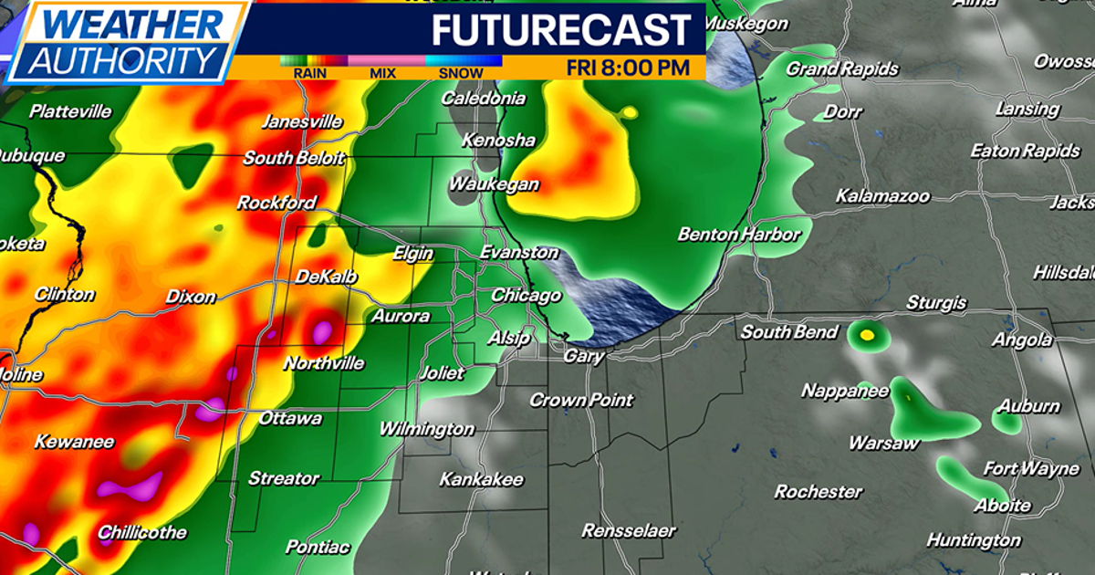 Previewing Friday night's possible severe weather across Chicagoland ...