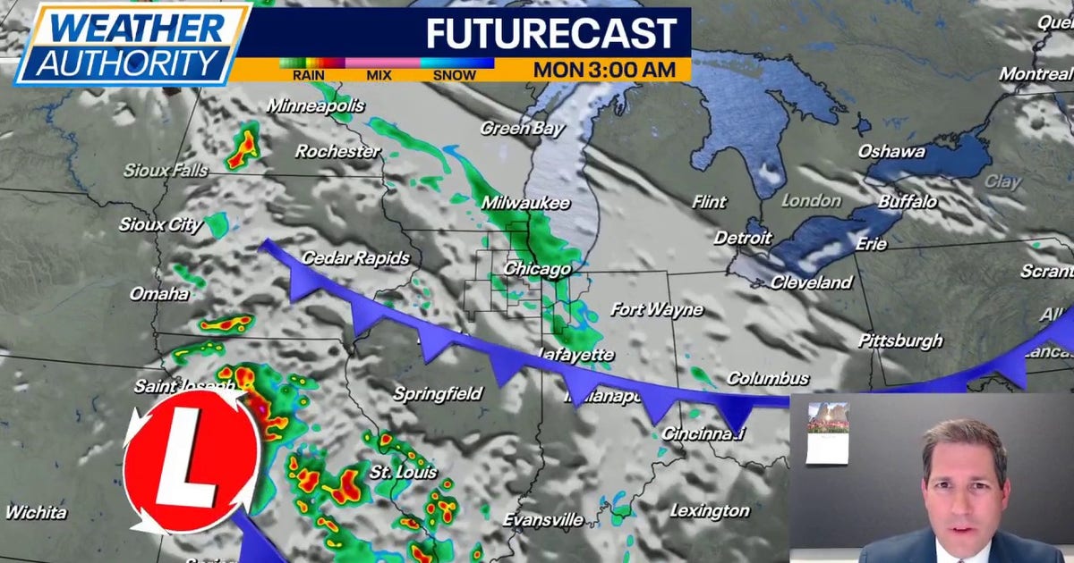 Chicago weather: Spotty showers possible to start June before midweek ...