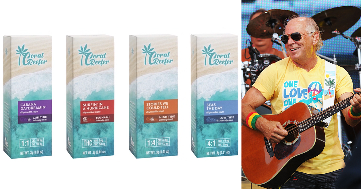Jimmy Buffet launches 'Coral Reefer,' a new brand of medical marijuana ...