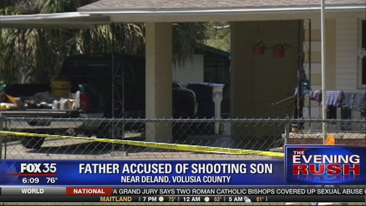 Deputies: Father shot son in chest