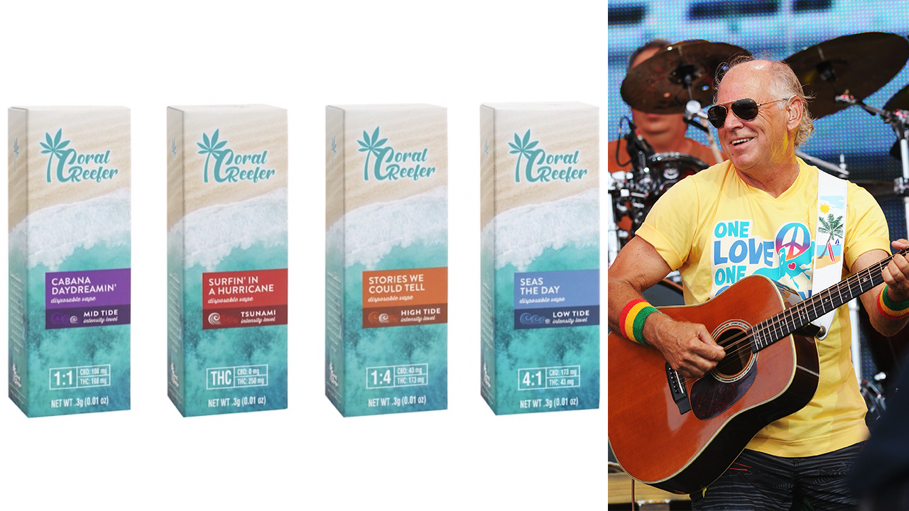 Jimmy Buffet launches 'Coral Reefer,' a new brand of medical marijuana ...