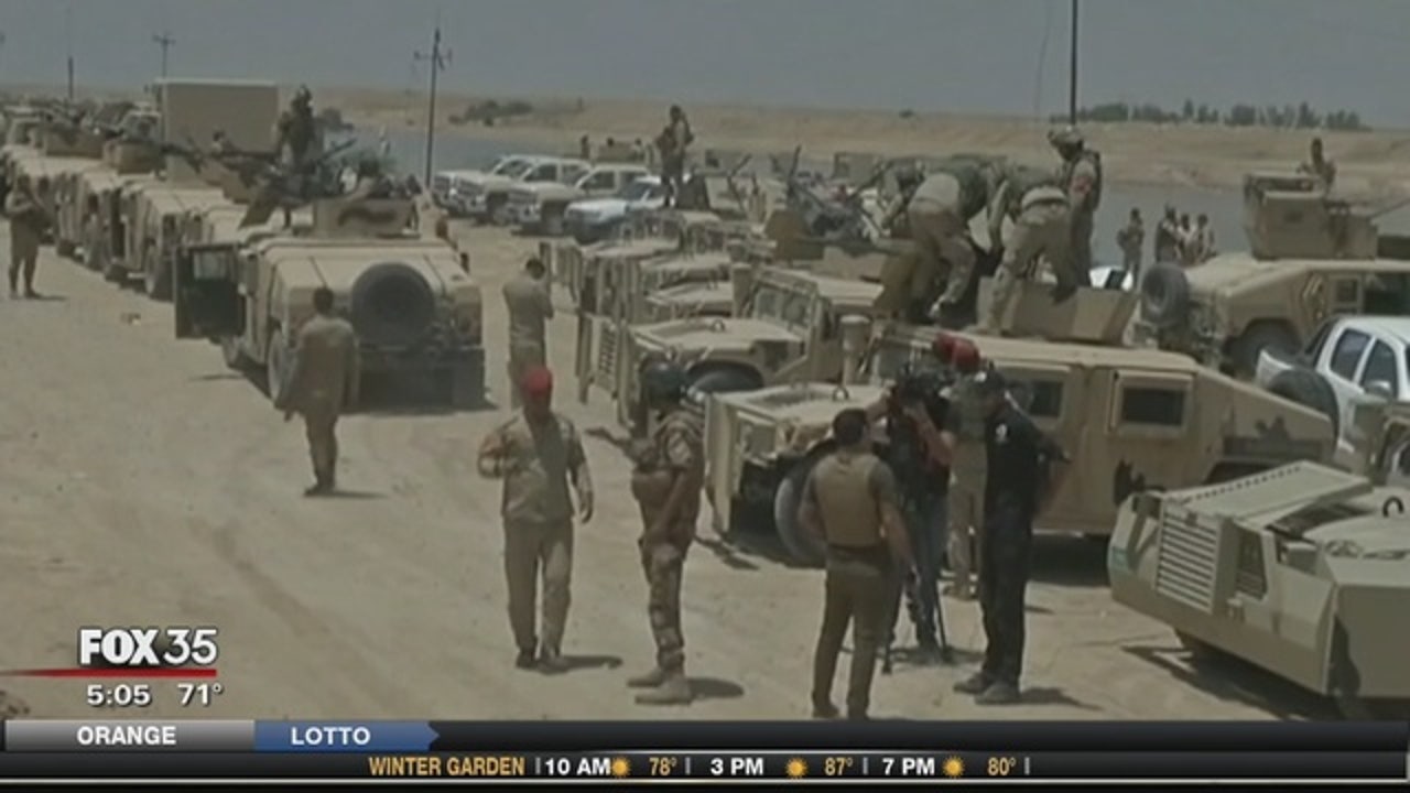 Iraqi forces in Fallujah repel IS attack in city's south | FOX 35 Orlando