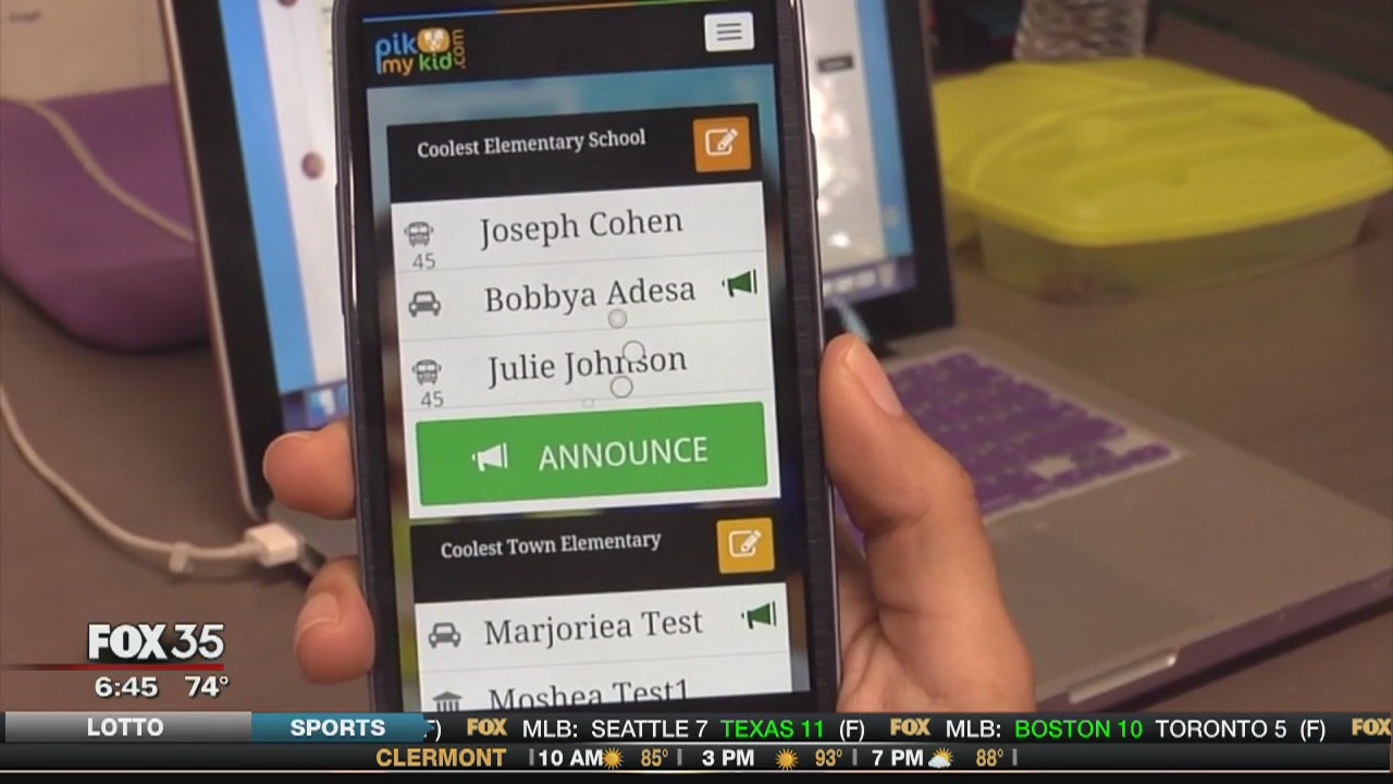App makes dismissal quick and safe for parents and students | FOX 35 ...