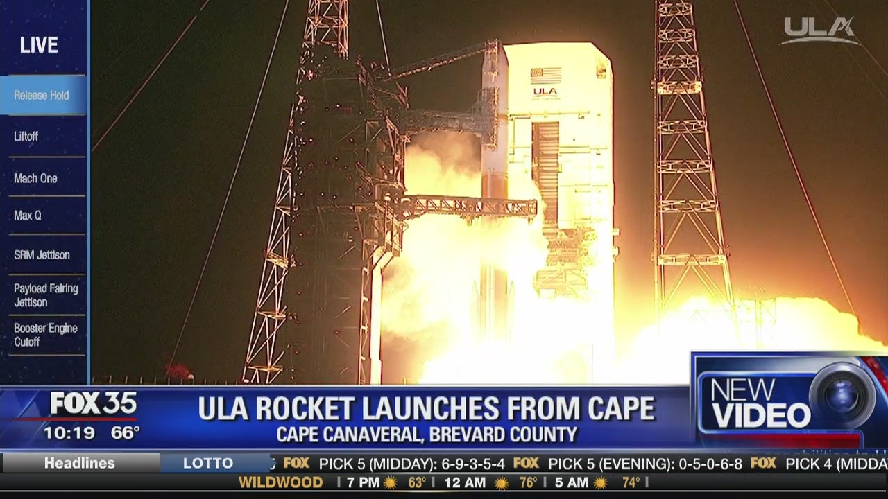 Successful ULA launch at Cape Canaveral | FOX 35 Orlando