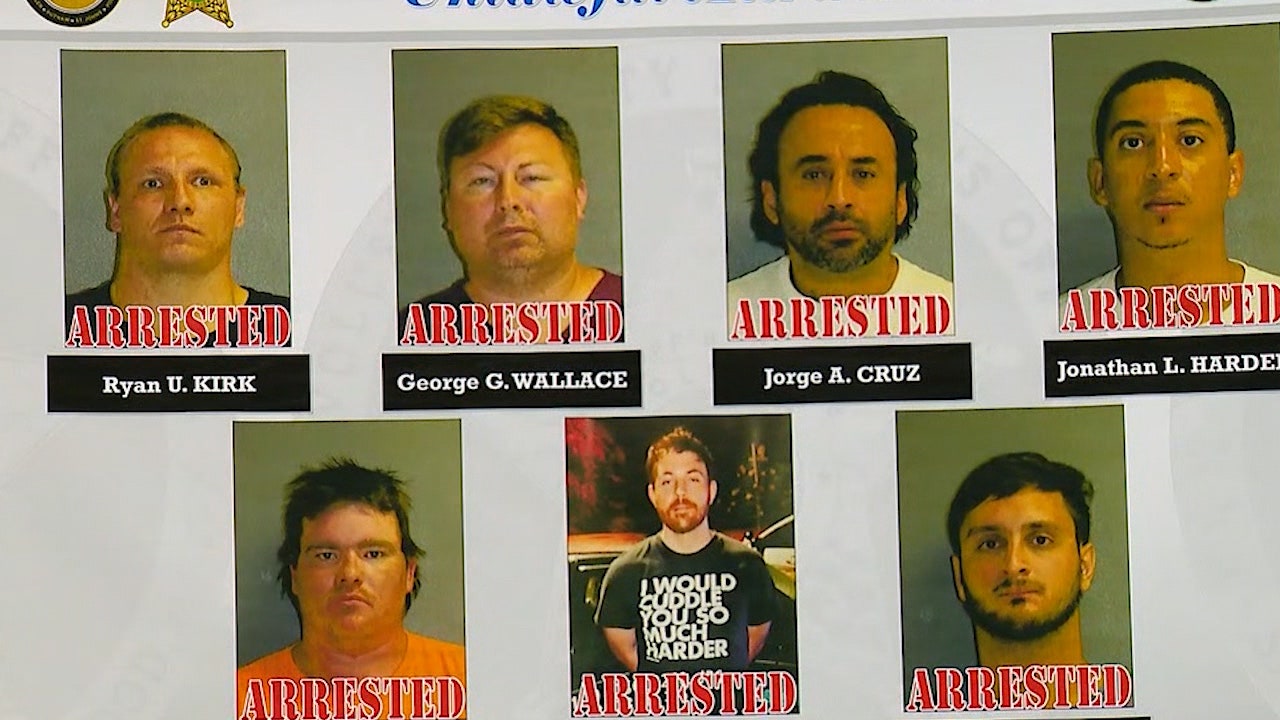 7 arrested in online child predator sting | FOX 35 Orlando