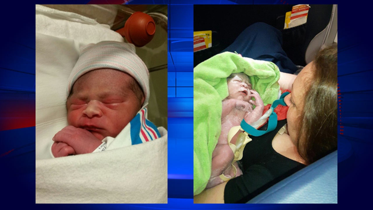 Plane Diverted After Mother Gives Birth To Son Mid Flight