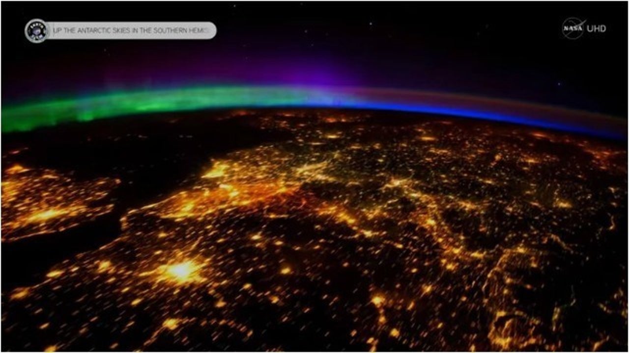 WATCH: Stunning Aurora Borealis from space