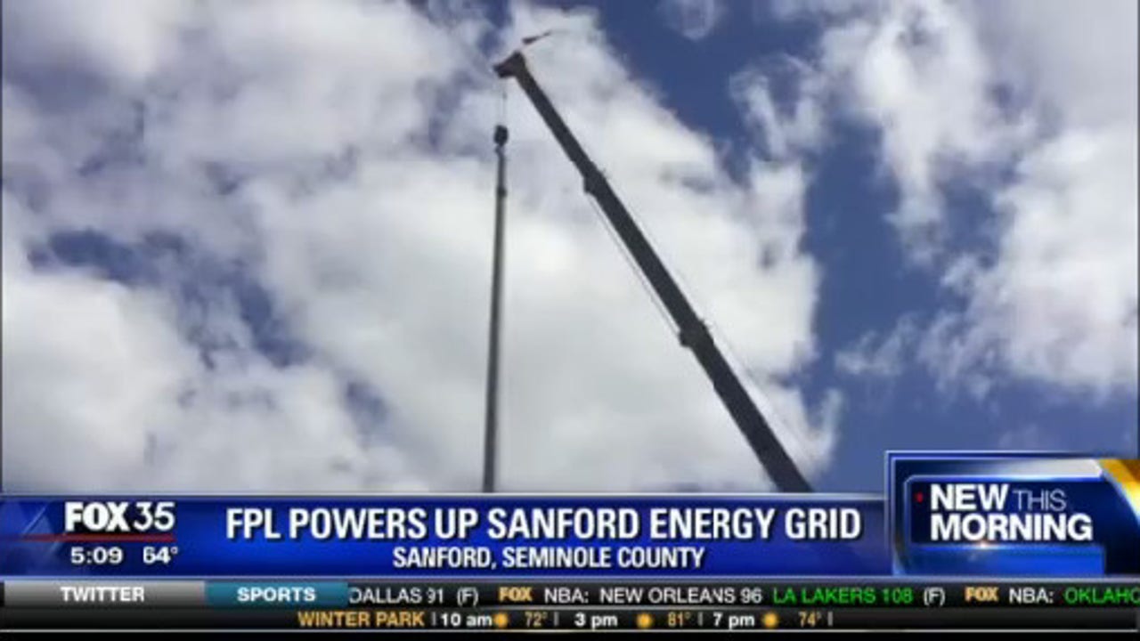 Florida Power & Light strengthens Sanford's energy grid | FOX 35 Orlando