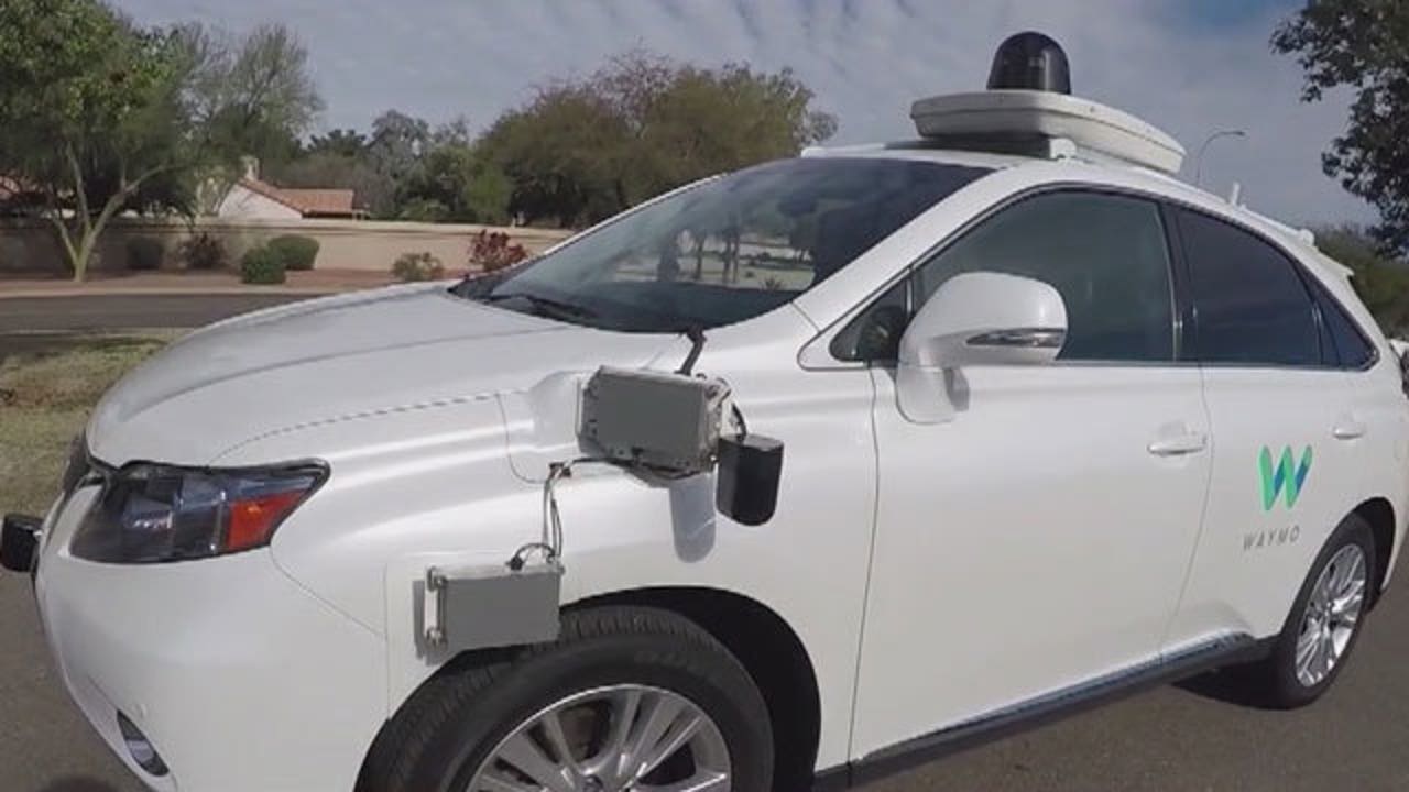Waymo launches public trial of self-driving cars in Phoenix | FOX 35 ...