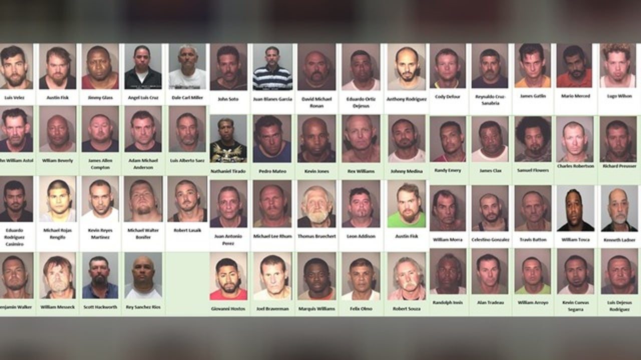 67 Sexual Offenders And Predators Arrested In 7 Month Operation Out Of