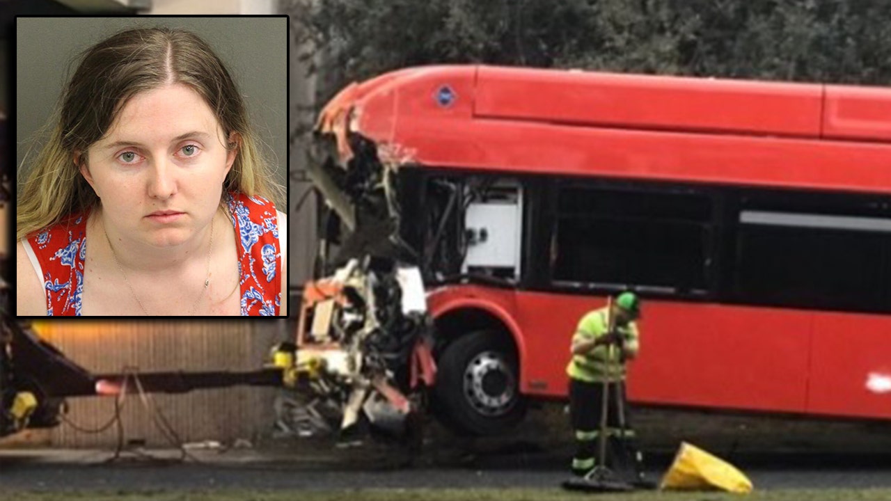 Police: 6 injured after car crashes into Lynx bus in Orlando, driver ...