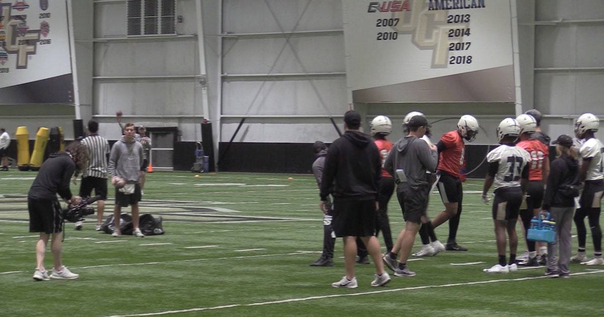 UCF opens spring practice | FOX 35 Orlando