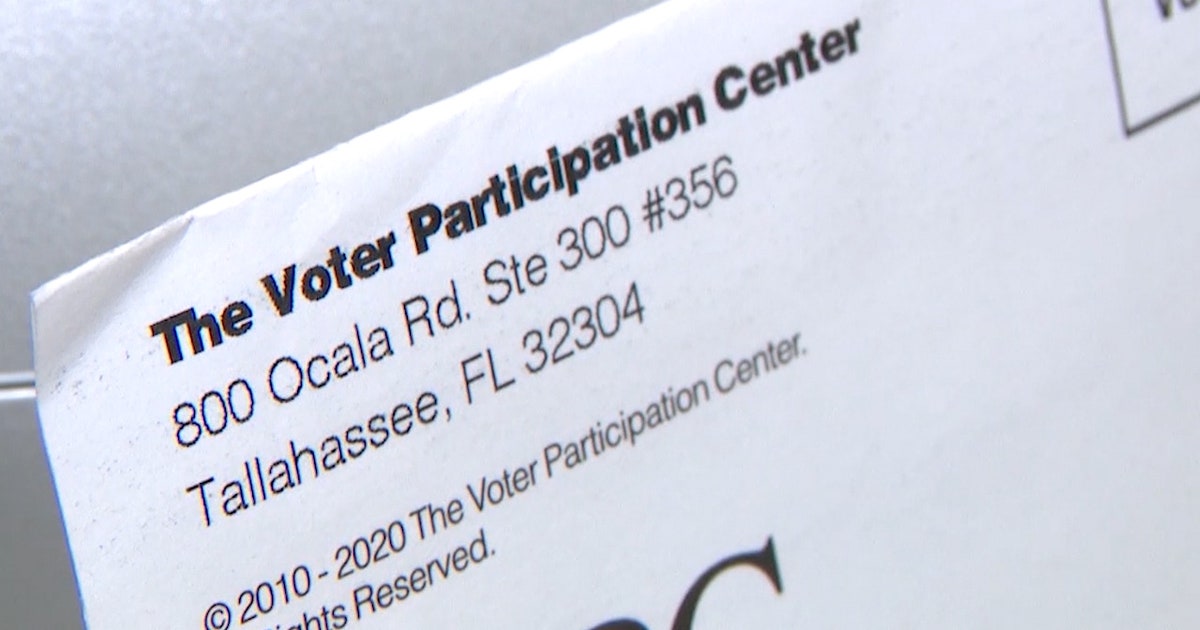 Voter registration mailers sent from outside Florida causing confusion ...