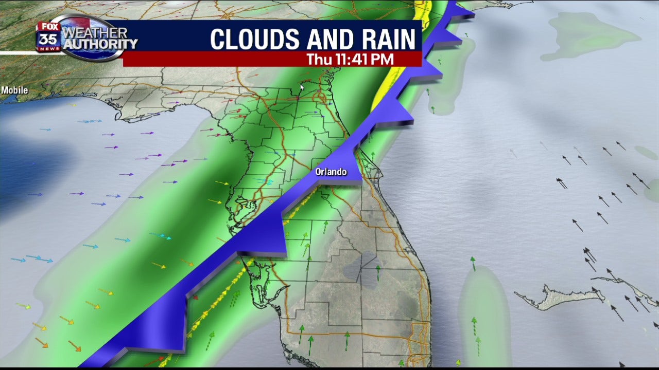 Severe weather threat on the radar for Central Florida this week | FOX ...