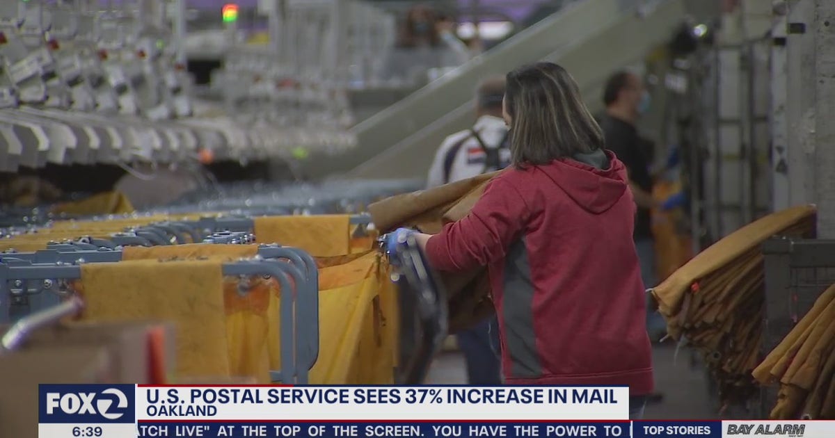 Postal service sees 37% increase in mail delivery since pandemic | FOX ...