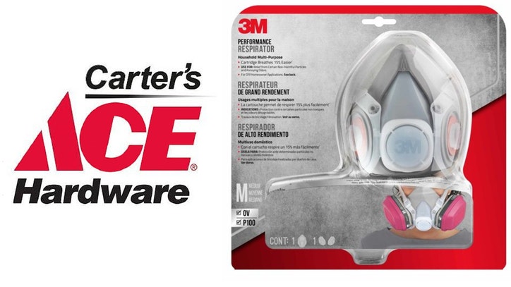 Carter's Ace Hardware donating face mask respirators to first ...